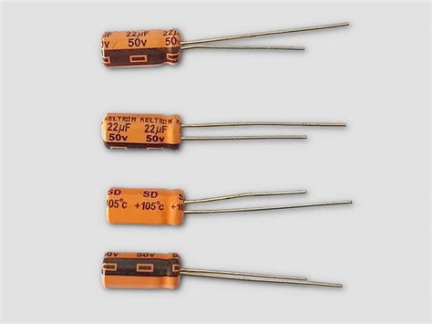22u 50v Electrolytic Capacitor 5 Unit Threeterminal Electronics