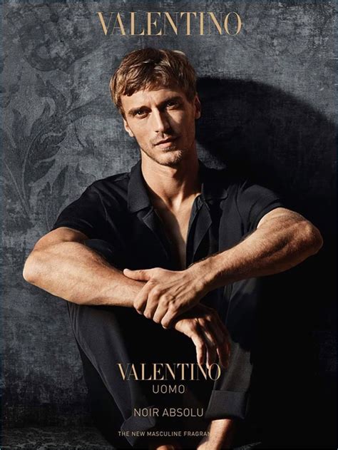 Valentino Uomo Noir Absolu Fragrance Campaign Clément Chabernaud