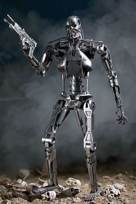 Mcfarlane Movie Maniacs Series 5 T 800 Endoskeleton Terminator 2