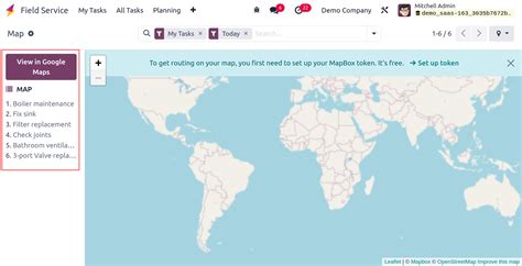 Field Service In Odoo Odoo V Enterprise Edition Book