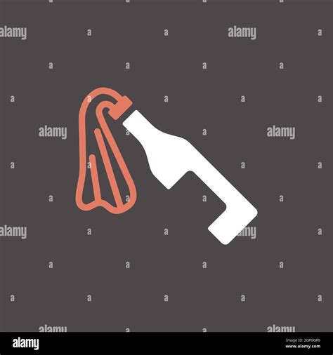 Molotov Cocktail Flat Vector Glyph Icon Stock Vector Image And Art Alamy