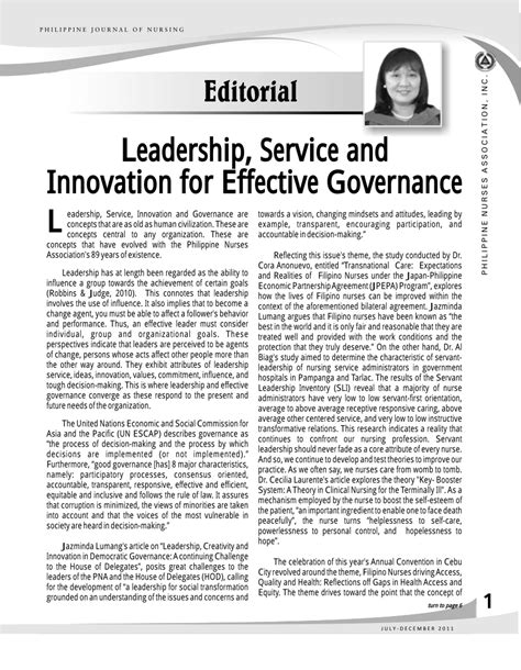 Example Of Editorial Article In The Philippines Catalog Library