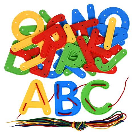 Buy Ready 2 Learn Lacing Alphabet Uppercase 26 Letters 8 Laces
