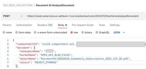 turn text into data with apex and oci document ai quick博客