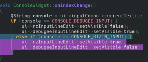 Combobox For Input In Debugger Contain Incorrect Current Selected