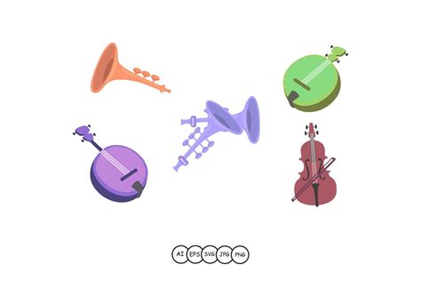 Traditional Musical Instruments Design Graphic By Genta Illustration
