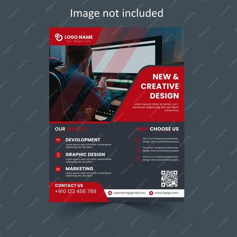 Premium Vector Creative Flyer Design