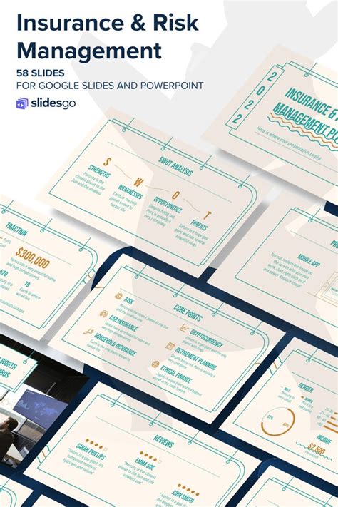 Insurance And Risk Management Pitch Deck Risk Management Business