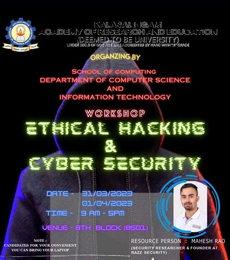 Mahesh Rao On Linkedin Cybersecurity Ethicalhacking