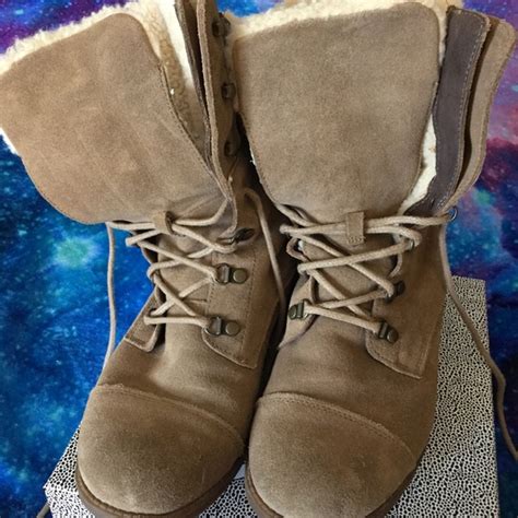 Ugg Shoes Ugg Australia Gradin Military Combat Boots Sz 85 Poshmark
