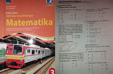 Pembahasan Soal Turunan Fungsi Trigonometri Dari Buku Matematika