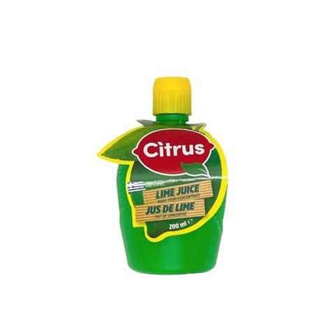 Citrús Lime Juice Les Aliments Palmos Foods