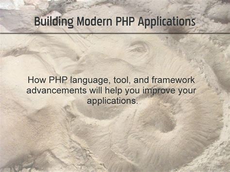 Building Modern Php Applications Speaker Deck