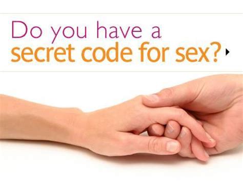 Do You Have A Secret Code For Sex YouTube
