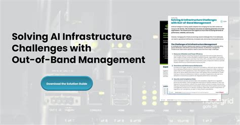 Out Of Band For Ai Infrastructure Zpe Systems