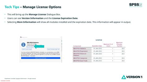 Manage License Option In IBM SPSS Statistics Pptx