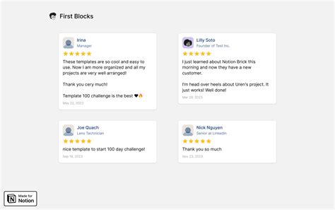 100 Days Challenge Template Notion Marketplace