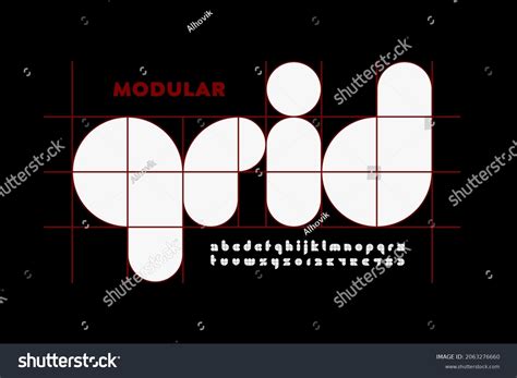 10 912 Vectores De Font Grid Vectores Imágenes Y Arte Vectorial De Stock Shutterstock