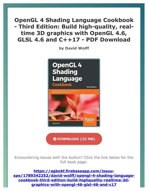 PDF Free OpenGL Shading Language Cookbook Third Edition Build High Quality Real Time D