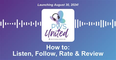 Pws United Podcast How To Listen Prader Willi Syndrome Association Usa