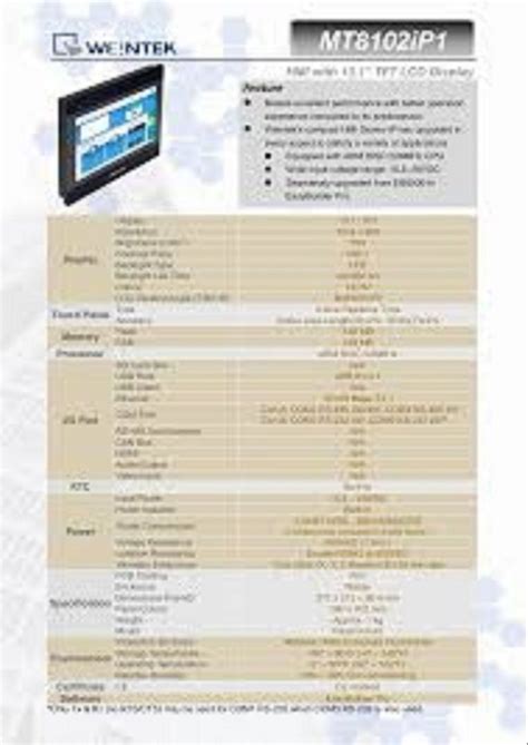 Rs 485 Modbus Rtu Mt8102ip Weintek Hmi At ₹ 18879piece In Mumbai Id 23359007730