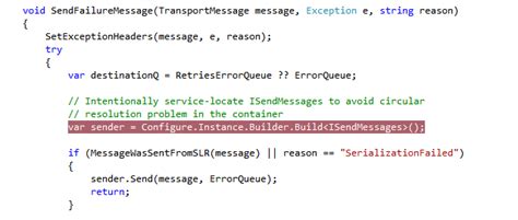 Msmq Nservicebus Failing To Forward Failed Message To Error Queue