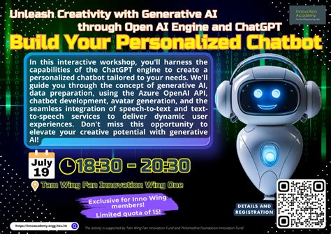 Ai Workshop Build Your Personalized Chatbot Rerun Innovation Academy