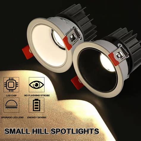 Jual W W W Led Lampu Cob Downlight Adjustable Lampu Cuci Dinding Spotlight With External