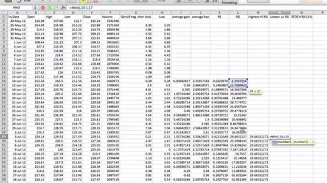 Rsi Indicator Excel Spreadsheet At Pam Calhoun Blog