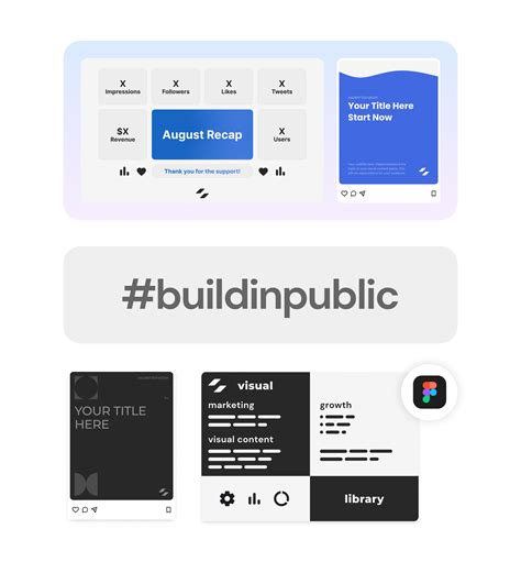 Buildinpublic Figma Library