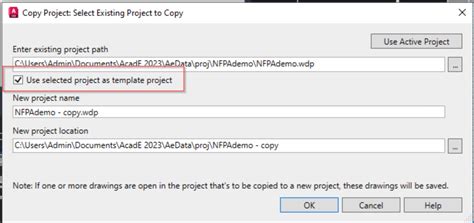 Solved Copy Preject New Feature On 2023 Autodesk Community