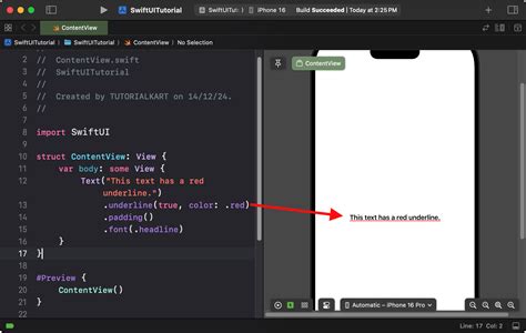 Swiftui Text Underline Examples 3