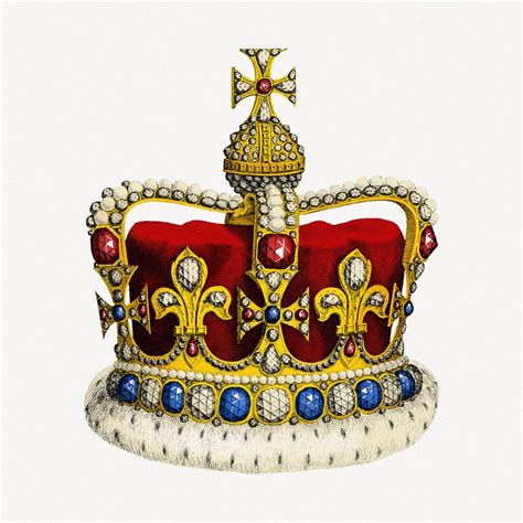 Red Royal Crown Clipart Psd Premium Psd Rawpixel