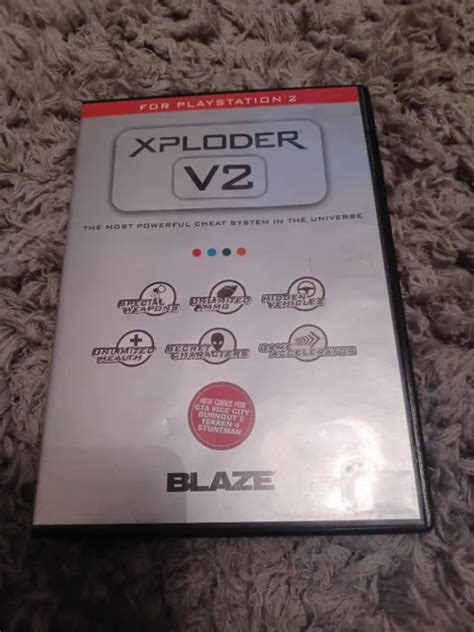Blaze Ps2 Xploder V2 Cheat System Dvd For Playstation 2 £14 99