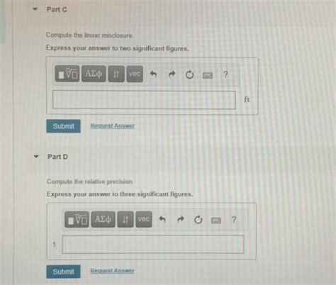 Solved Consider A Closed Polygon Traverse Lengths In Feet