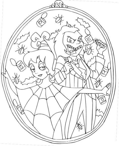 Lydia Deetz With Beetlejuice