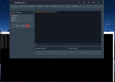 Suspended Server Results In Stopping State Then Breaks Ws When