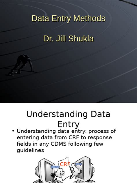 Data Entry Methods Pdf Computing Information Technology Management
