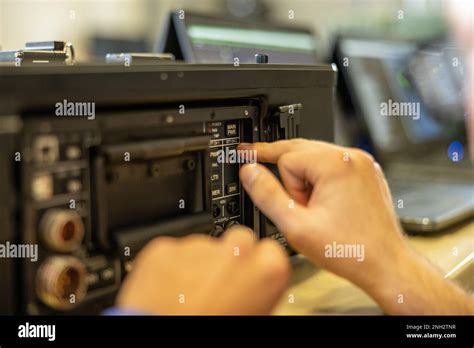 Us Marine Corps Lance Cpl Adam Schraibman An Aviation Communication