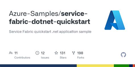Service Fabric Dotnet Quickstart README Md At Master Azure Samples