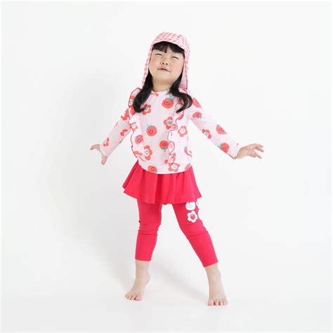 밀리밤 여아 래쉬가드 세트 Mlar24450 이랜드몰