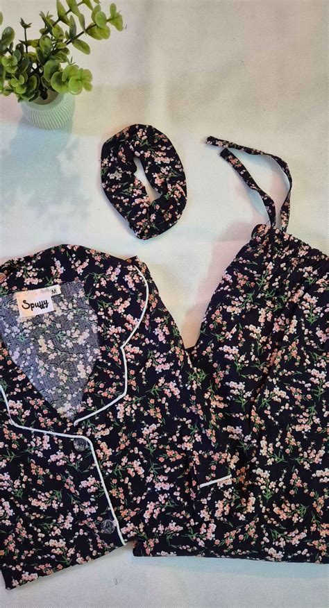 Dark Garden Pj Set Spuffypk Dark Garden Pj Set Spuffypk
