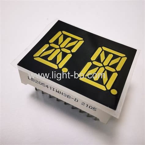 Ultra White 14 Segment Led Display 0 54 Inch Dual Digit Common Anode