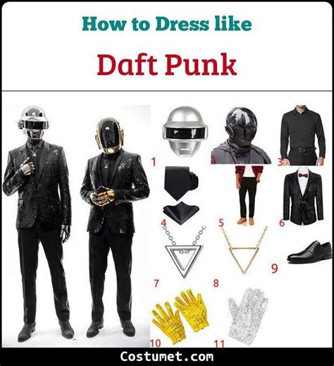 Daft Punk Costume For Halloween Daft Punk Costumes Daft Punk Punk