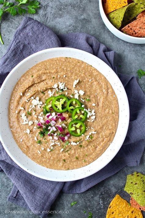 Instant Pot Refried Beans Recipe Aromatic Essence