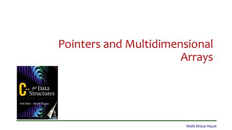 SOLUTION Dsa Lecture 3 Pointers And Multidimensional Array Studypool