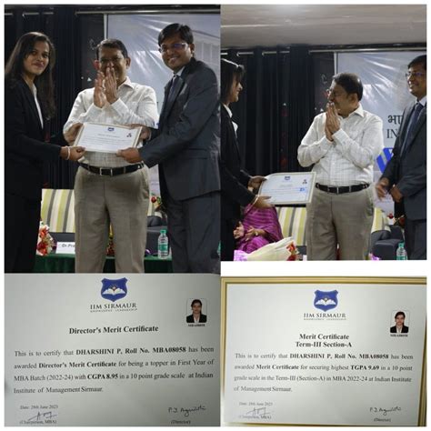 dharshini p on linkedin batchtopper mbajourney iimsirmaur iim mba 33 comments