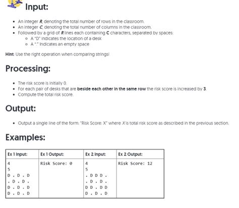 Solved Input • An Integer R Denoting The Total Number Of