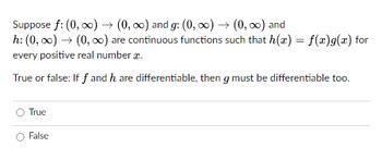 Answered Suppose F And G And H Are