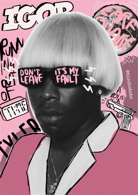 Igor Tyler The Creator Art Collage Wall Tyler The Creator Wallpaper My Xxx Hot Girl